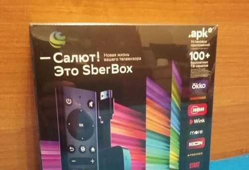 Smart tv приставка Sber box