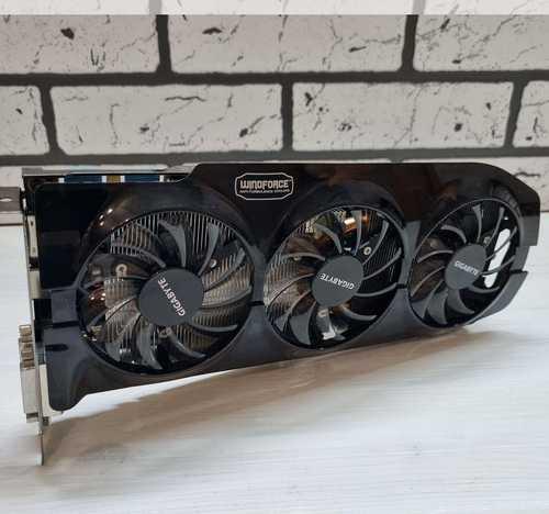 Видеокарта Gigabyte GeForce GTX 670 Windforce 2Gb