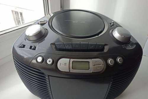 LG бумбокс магнитофон юсб аукс кассеты мр3 радио