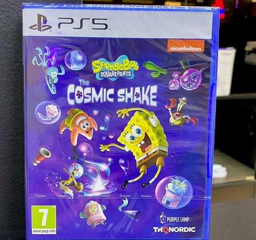 Sponge Bob: The Cosmic Shake (PS5) новый диск