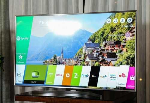 LG. 4K UHD, 49" (123см),Smart TV(WebOS).Wi-Fi