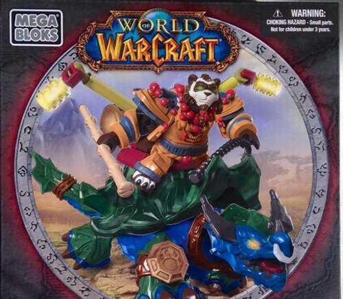 Mega Bloks Warcraft pandaren on turtle панда WoW