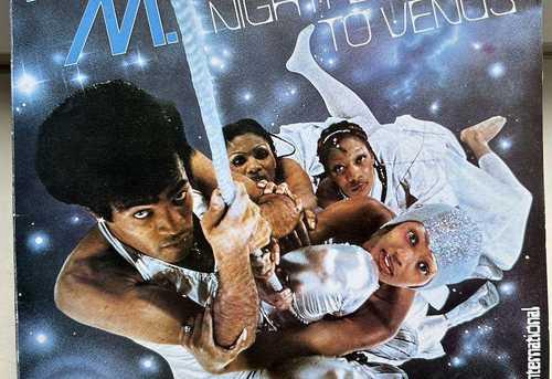 Пластинка Boney M Nightflight to Venus Hansa ориг