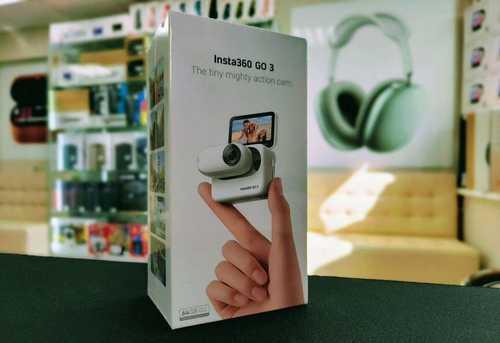 Экшн-камера Insta360 GO 3 64GB белый