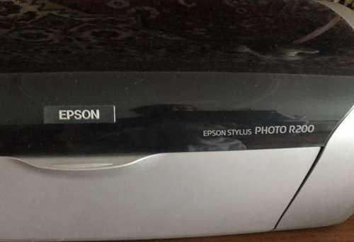 Принтер струйный epson stylus photo R200