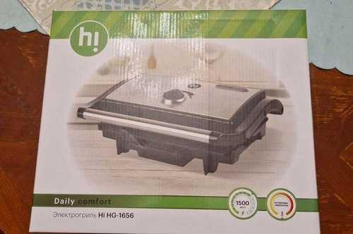 Новый электрогриль hi hg-1656