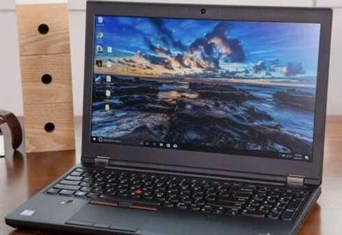 Игровой ноутбук 15.6" Lenovo ThinkPad P51, 512 ГБ, Core i7-7820HQ, RAM 16 ГБ, Quadro M2200 4 ГБ