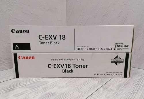 Картриджи оригинальные Canon C-EXV18 Toner
