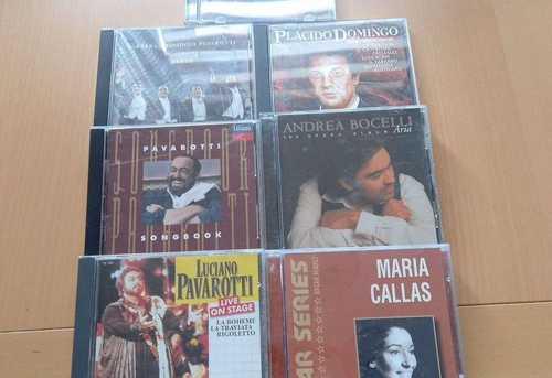 CD диски с оперными певцами