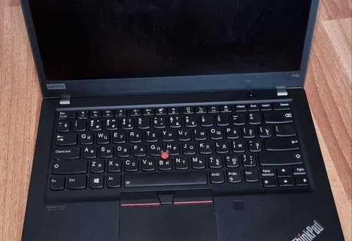 Lenovo Thinkad T14s Сенсорный