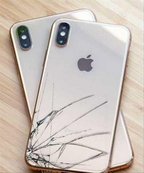 Замена заднего стекла iPhone XS / Заднее стекло XS