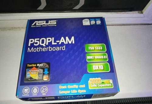 Видеокарта asus P5QPL-AM Motherboard