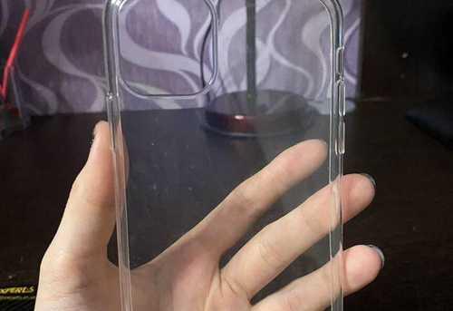 Прозрачный чехон на iPhone 11 PRO MAX
