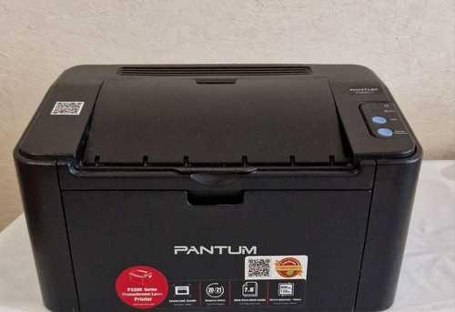 Принтер лазерный Pantum 2207 с перепрошивкой чипа