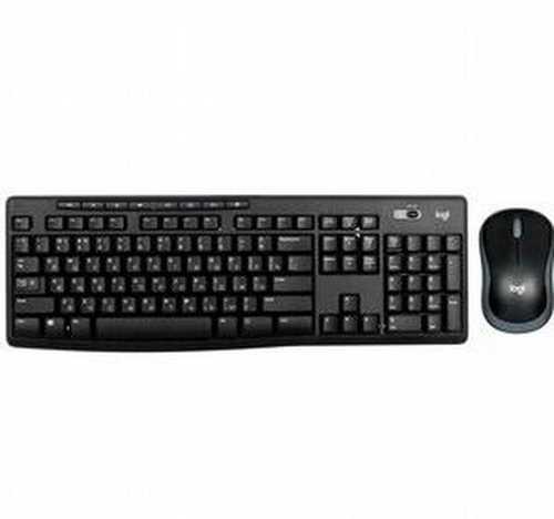 Клавиатура мышь беспроводная Logitech MK270 черный