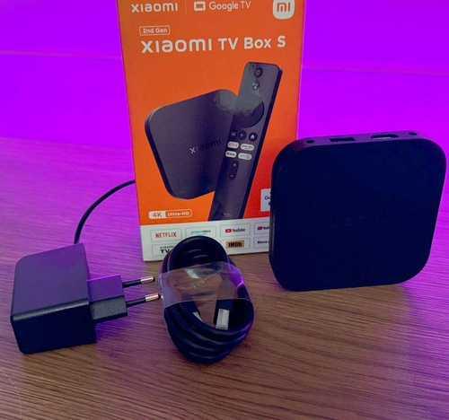 Xiaomi приставка Mi TV Box S 2nd Gen 4K Ultra HD