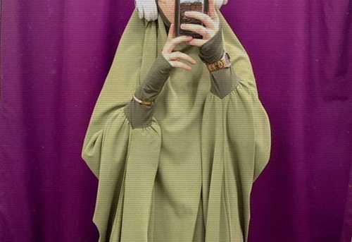 Джильбаб с юбкой, хиджаб