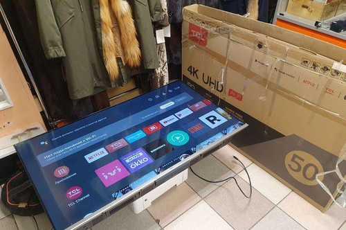 50" Телевизор TCL 50P715 2020 Quantum Dot