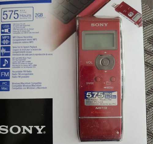 Цифровой диктофон Sony ICD-UX81F