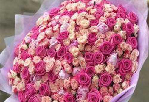 Доставка цветов Букет Розы 101 51 45 25
