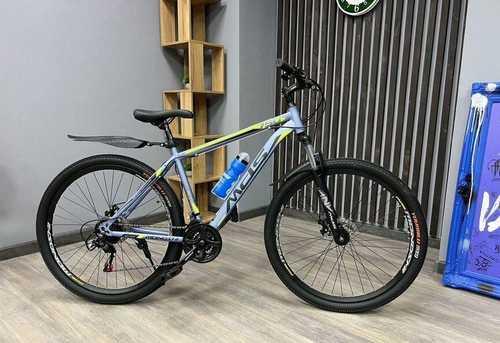 Скоростной велосипед Серо-синий новый