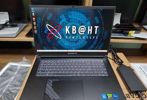 Абсолютно новый ноутбук 17 Gigabyte 12500H 16gb RT