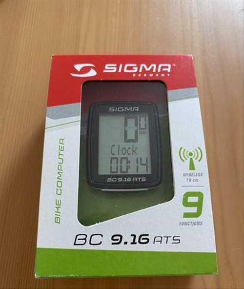 Велокомпьютер Sigma Sport BC 9.16 ATS