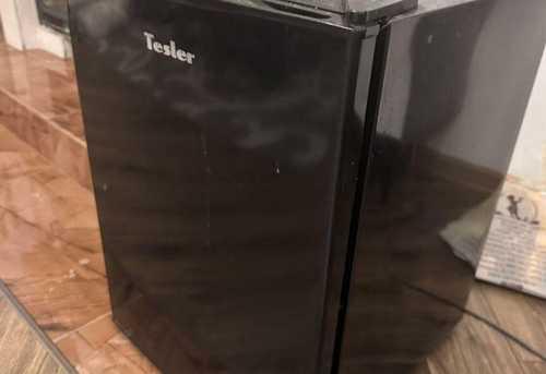 Мини Холодильник tesler rc-55 чёрный