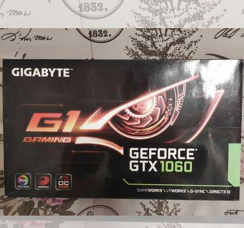 Gigabyte GeForce GTX 1060 G1 Gaming 3G