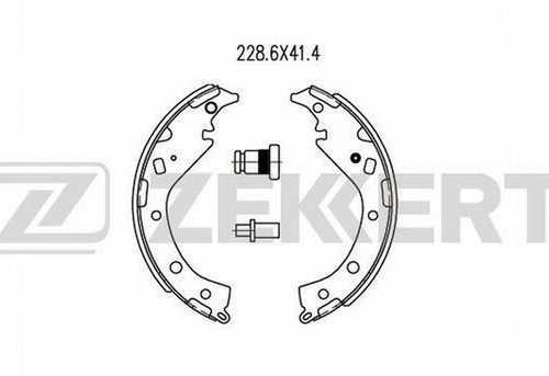 Тормозные колодки барабанные Zekkert BK-4463