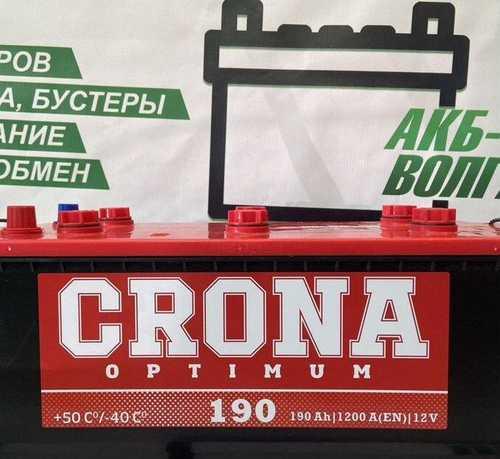 Аккумулятор Crona 190 А/ч 1200А