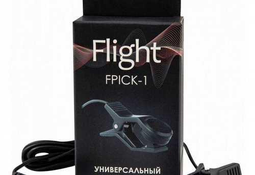 Пьезозвукосниматель для гитары flight fpick-1