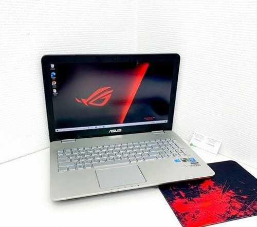 Игровой ноутбук Asus i7/Full HD IPS/GeForce