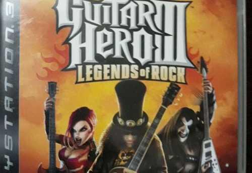 Guitar hero 3: Legends of rock (ps3)