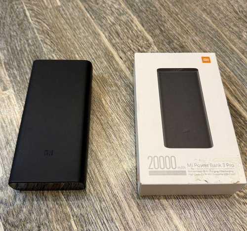 Внешний аккумулятор Xiaomi Mi Power Bank 3 Pro 200