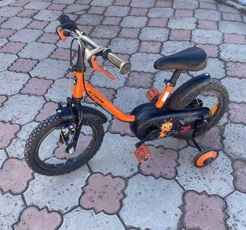 Велосипед детский 14" оранжевый Btwin