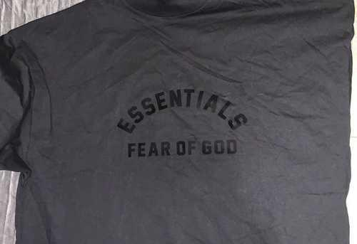 Футболка мужская essentials fear of god