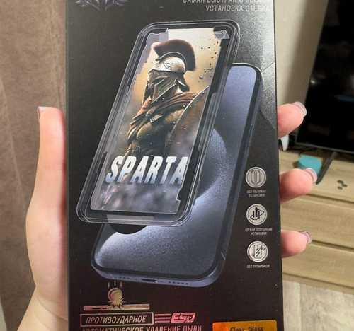 Защитное стекло sparta для iPhone 15 Pro