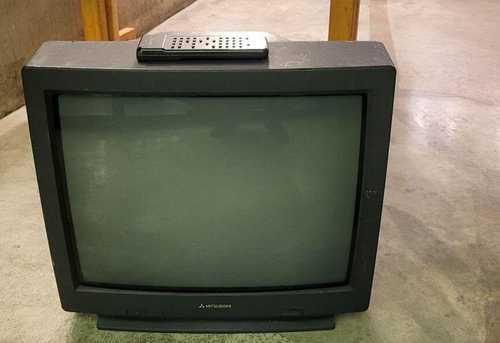 Кинескопный телевизор mitsubishi