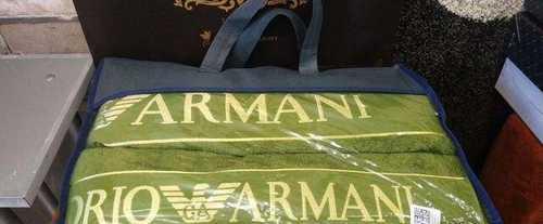 Махровые полотенца Armani в упаковке 2шт оливковый