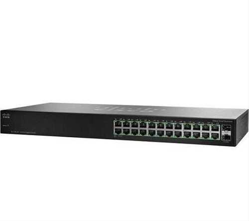 Коммутатор Cisco SG100-24, 24 гигабитных порта