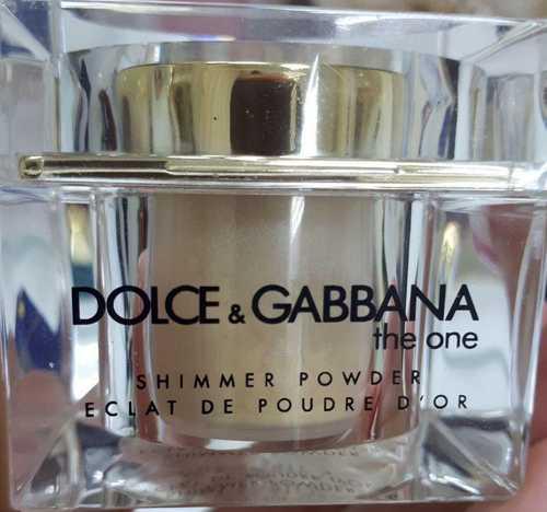 Сияющая пудра dolce gabbana