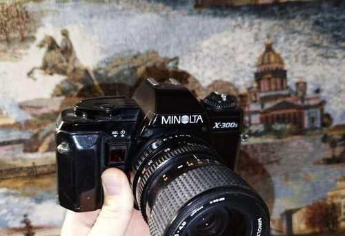Плёночный фотоаппарат Minolta x-300s