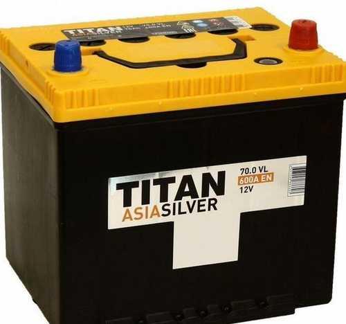 Аккумулятор 70 Ач Titan Asia Silver 600А