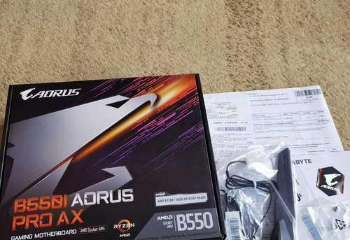 B550i Aorus Pro AX