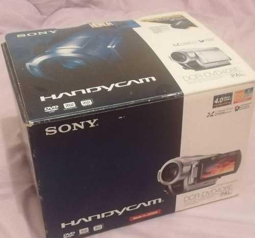 Видеокамера sony handycam dcr-dvd408e