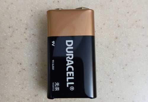 Duracell батарейка 9В крона