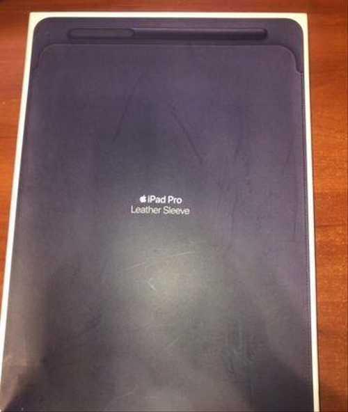 Коробка от чехла iPad pro leather sleeve