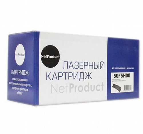 Черный, vt-8587, Картридж NetProduct 50F5H00 Lexma