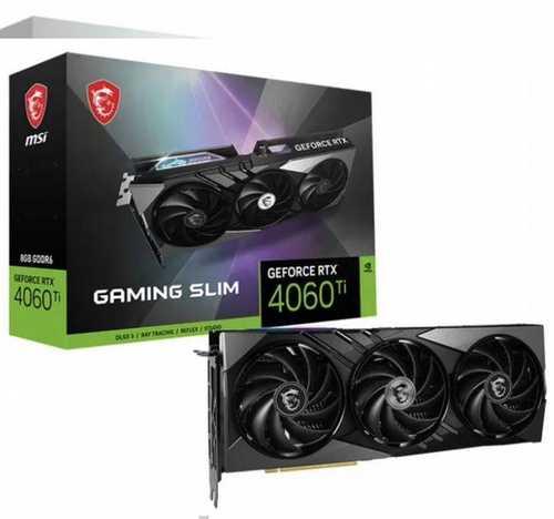 Видеокарта MSI GeForce RTX 4060 Ti Gaming Slim 8GB